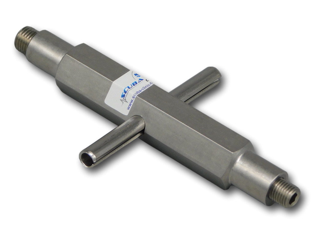 First Stage Holder, T-Type – Scuba Clinic Tools
